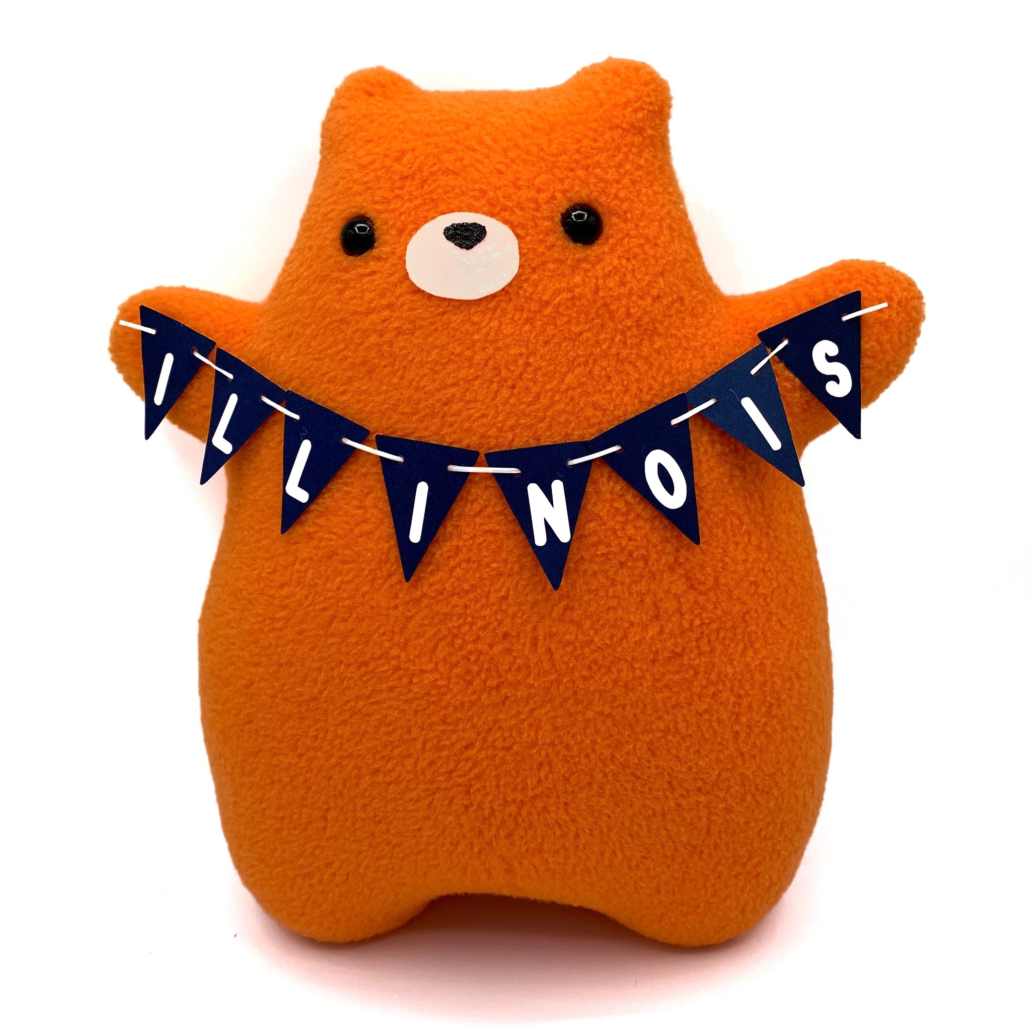 custom banner bear plush – kawaiikrafts